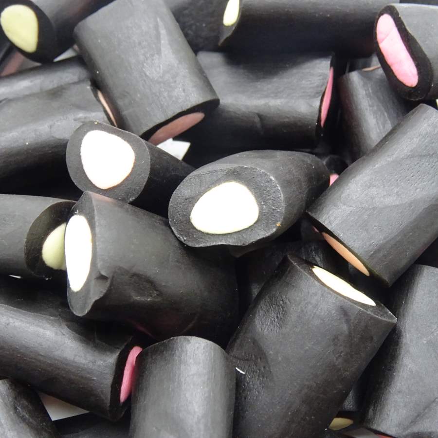Liquorice Cream Rock – The Sweet Treat Co
